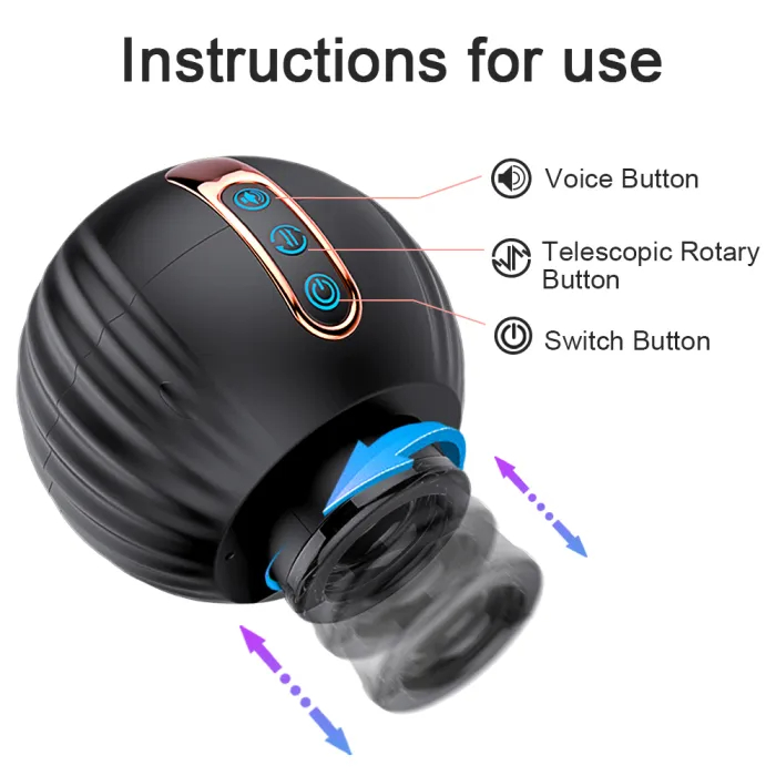 FJ17 Automatic Male Stroker Realistic Blowjob Machine - fleshline